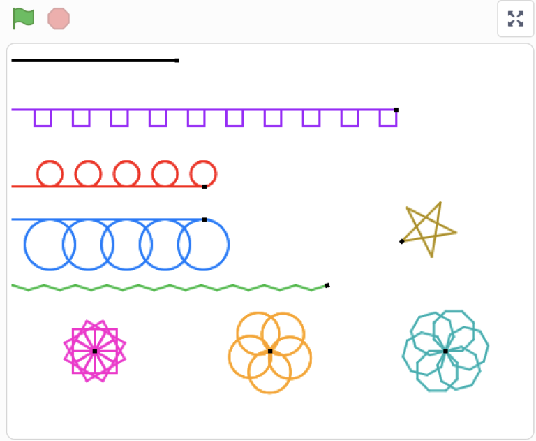 Scratch Art Exploring Patterns With Code Virtual Vste 2020